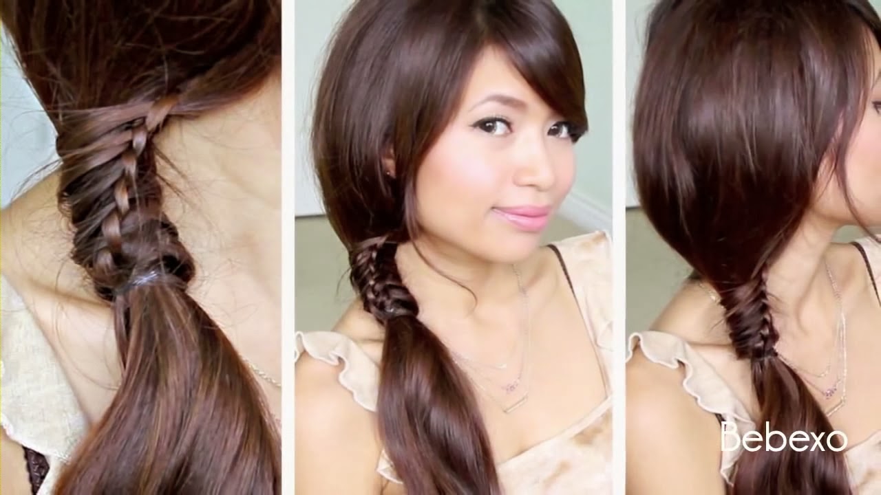 Cara Menata Rambut Sebahu Panjang: Membuat Kepang Rambut Ala Wanita ...